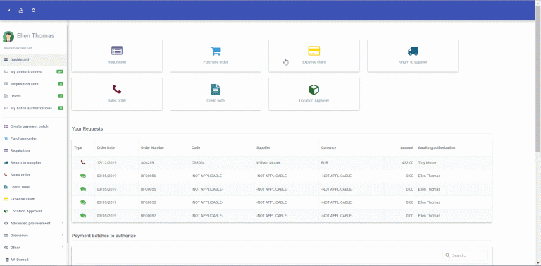 Sales order – Asamco B.V.